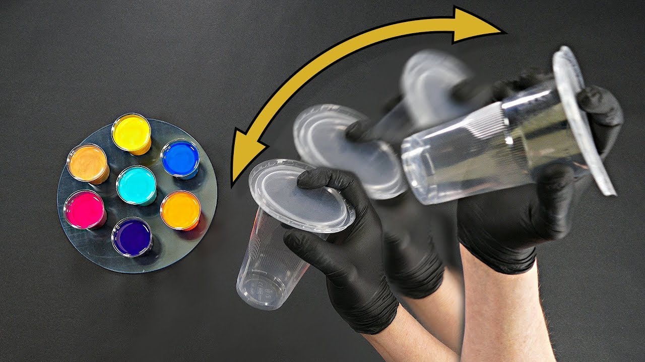 Shake your Colors and Paint 🍹 - YouTube