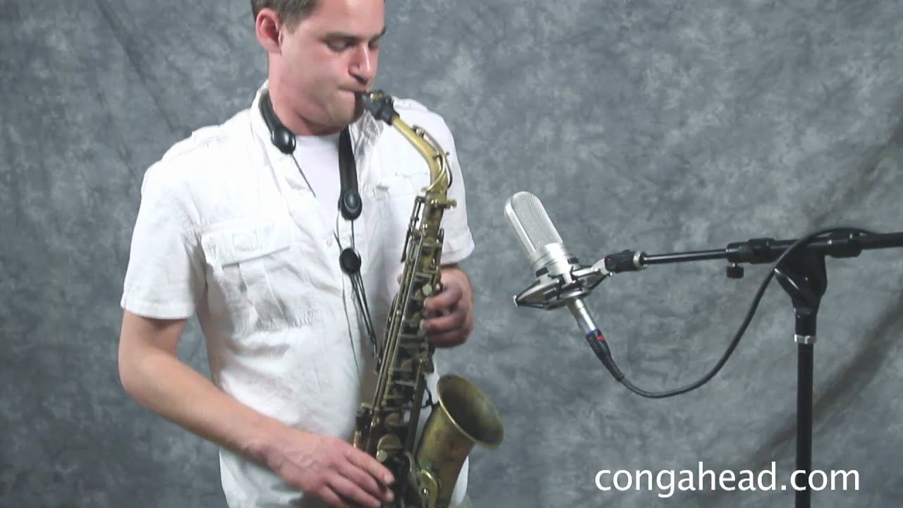 Max Cudworth alto sax solo - YouTube