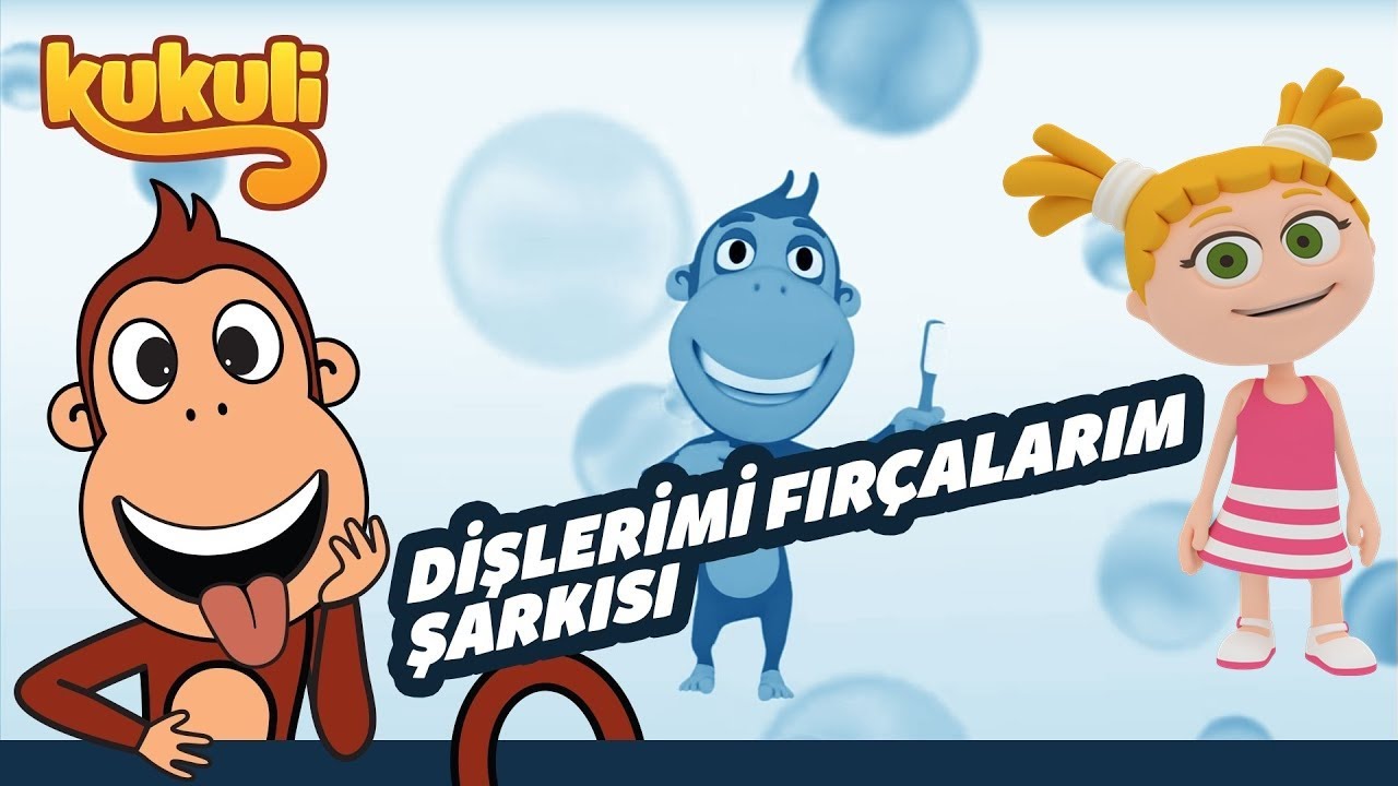 DİŞLERİMİ FIRÇALARIM ŞARKISINI HEP BERABER SÖYLEYELİM KUKULİ,TİNKİ ...