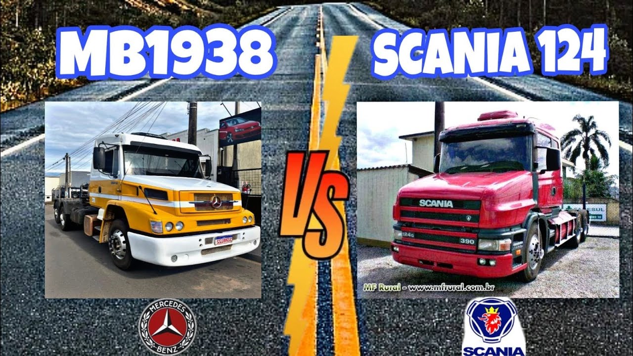 Mercedes Benz 1938 x Scania 124 qual vc escolhe? - YouTube