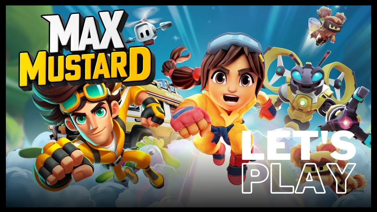 Rescue mission with a side of Mustard! | Let’s Play Max Mustard - YouTube