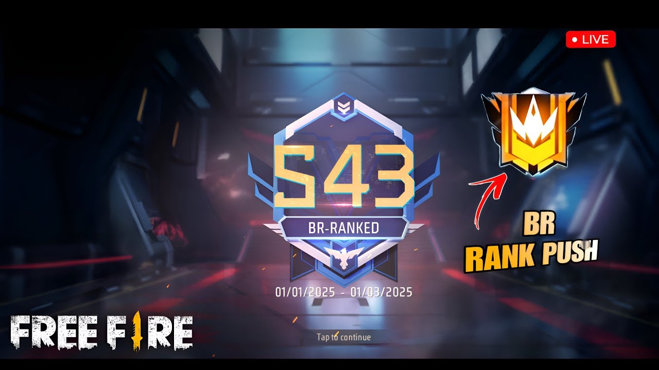FREE FIRE LIVE 🔴 Black ff is Live BR Rank Push #freefirelive - YouTube