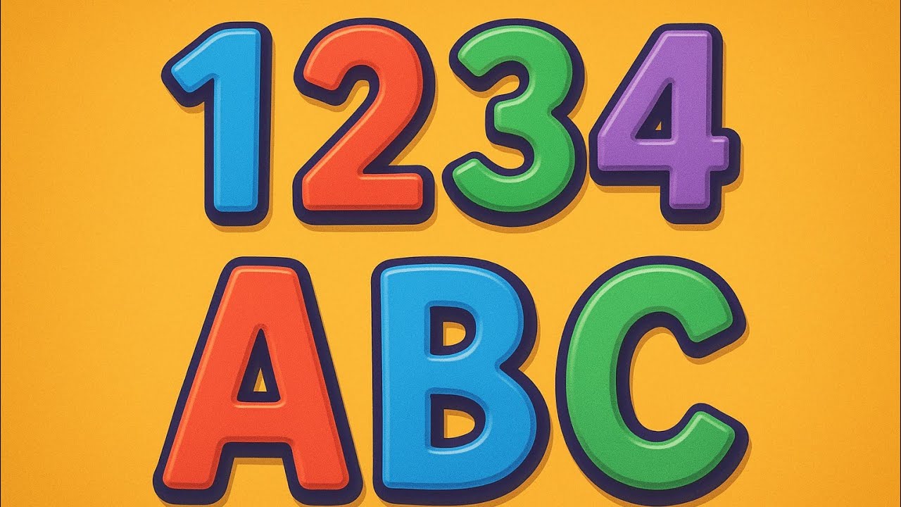 Learn ABC Alphabet Song and 123 Counting Numbers for Kids Nursery Rhyme ...