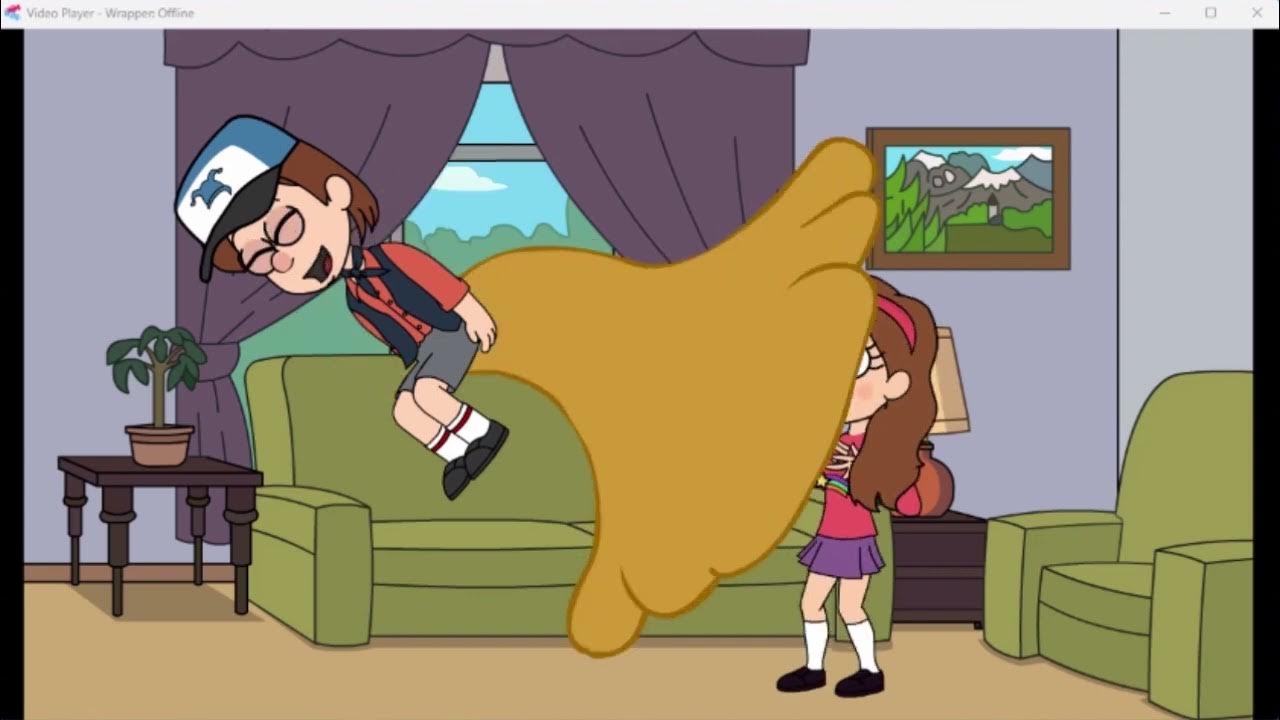 Dipper Pines Poops On Mabel Pines/Grounded - YouTube
