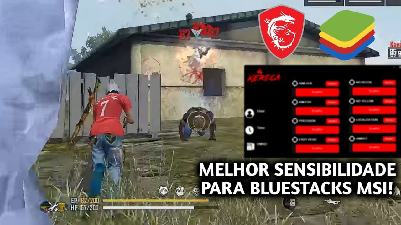 MELHOR SENSIBILIDADE DEPOIS DA NOVA ATUALIZACÃO PARA MSI E BLUESTACKS 4.240 ⚙ SENSI PERFEITA 🤩 ...