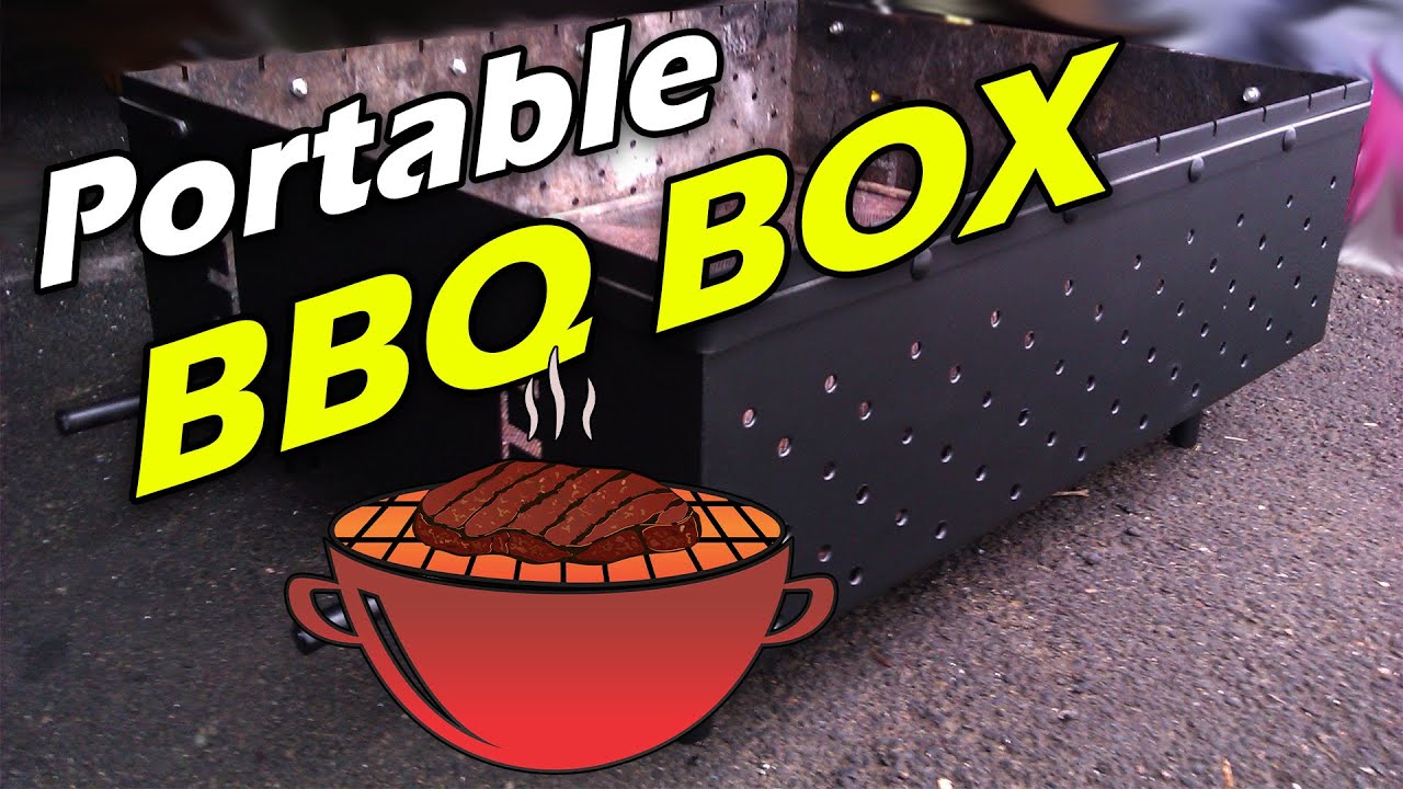 Portable Barbecue BBQ-Box - Diy - YouTube