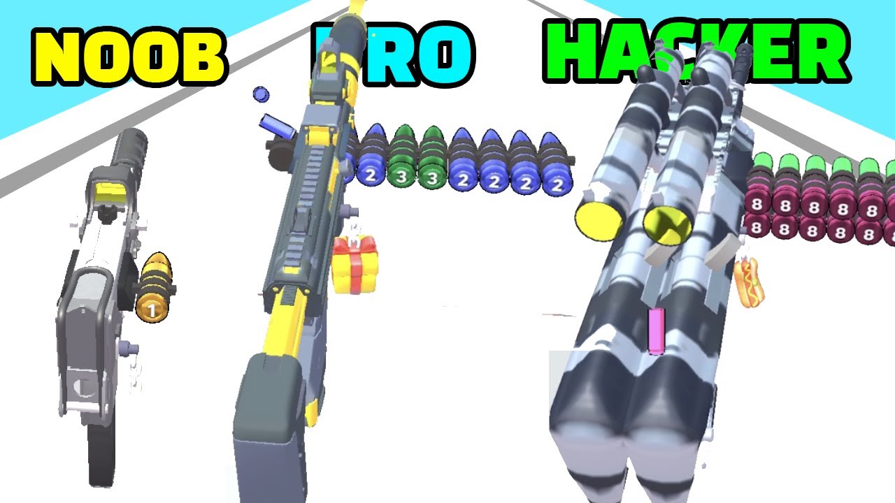 NOOB vs PRO vs HACKER in Magazine Stack Rush - YouTube