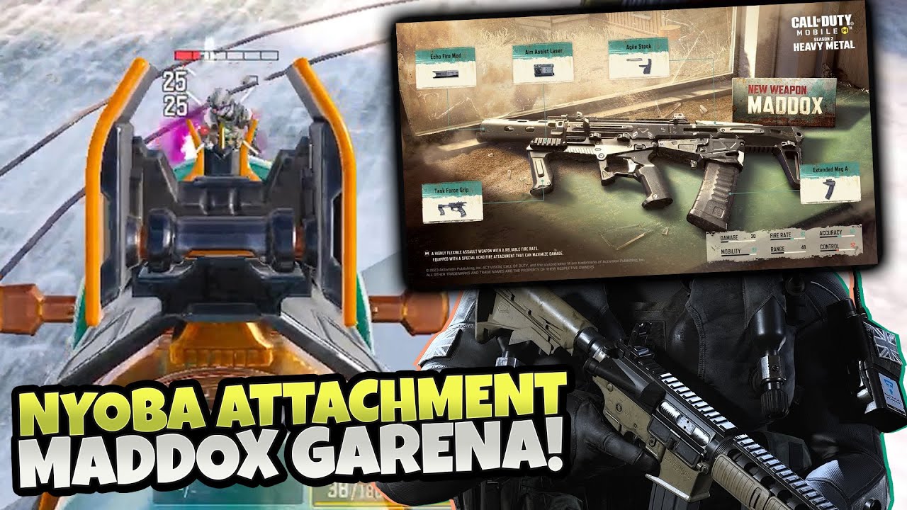 NYOBAIN ATTACHMENT MADDOX BUATAN GARENA!! RASANYA GA KETEBAK SAMA KLEAN ...