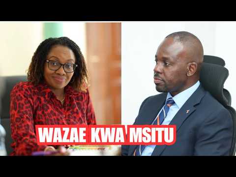 'YOU CAN DELLIVER IN THE BUSH,' SEN. KAJWANG CORNERS GOV. SUSAN KIHIKA OVER DELIVERY IN HOSPITALS
