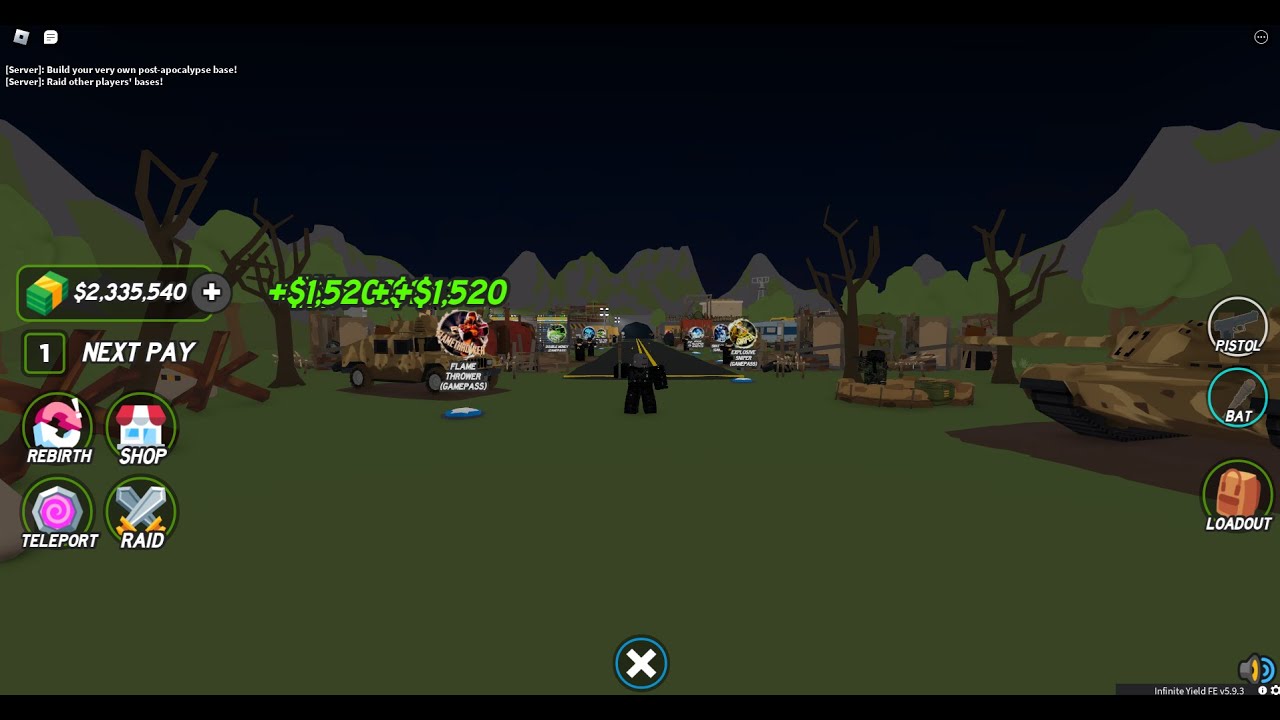 [Roblox] Apocalypse Tycoon script op INF Money & Pastebin🔥🔥 - YouTube