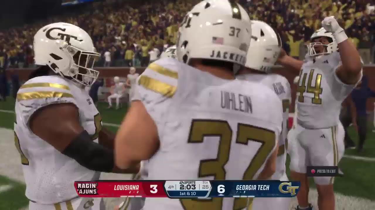 1⭐ Slow Sim League 2026 ULL vs Georgia Tech - YouTube