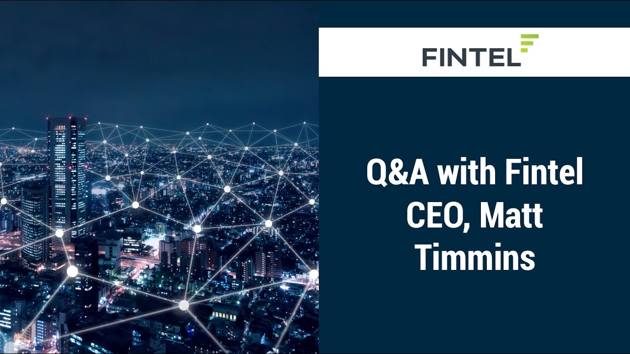 Q&A with Fintel CEO, Matt Timmins - YouTube