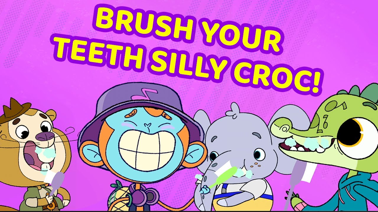 BRUSH YOUR TEETH WITH HUGO! 😁 🎶 | Hugo Monkey 🐵💙 | Preschool Nursery ...