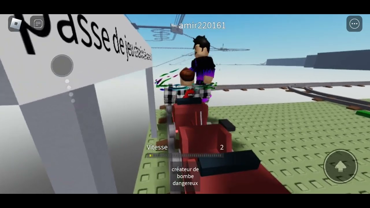 Les 2 ami pour les abonnés roblox cart ride se jeu roblox et trop bien ...