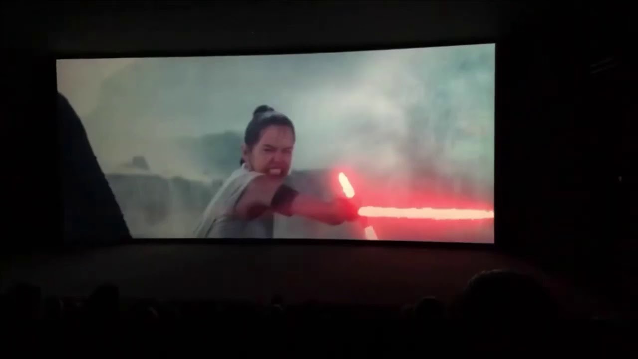 Kylo Ren and Rey fight - YouTube