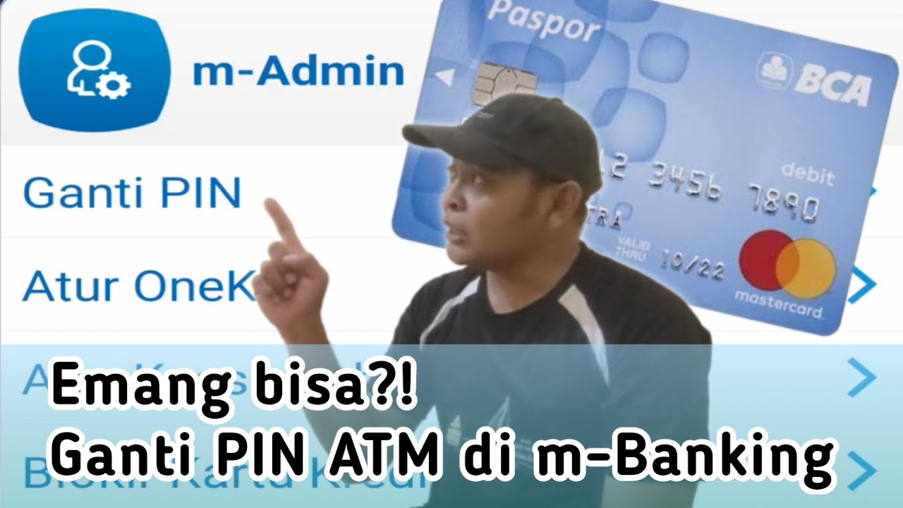 Cara Ganti PIN ATM BCA Lewat m-Banking - YouTube