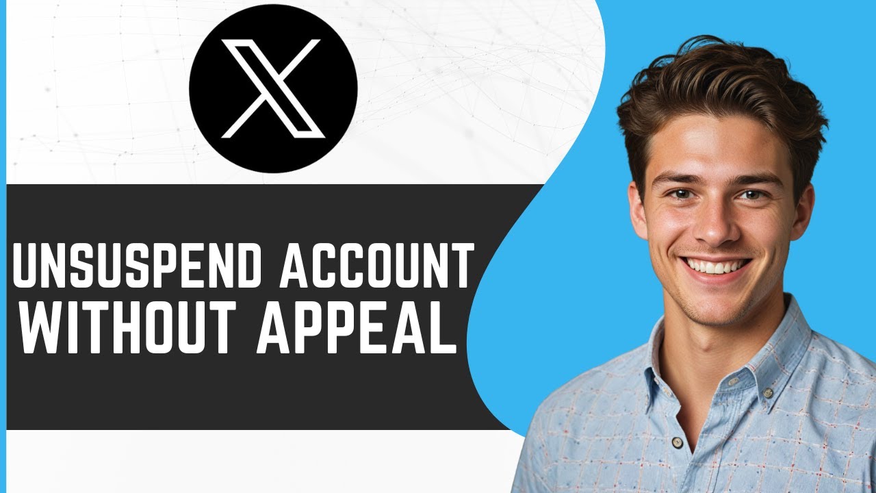 How To Unsuspend Twitter X Account Without Appeal | Full Guide - YouTube