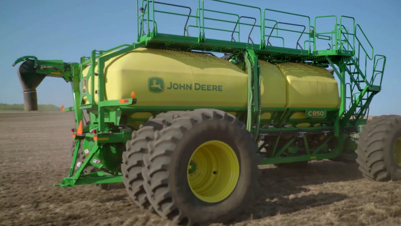 New John Deere C850 Air Cart - YouTube
