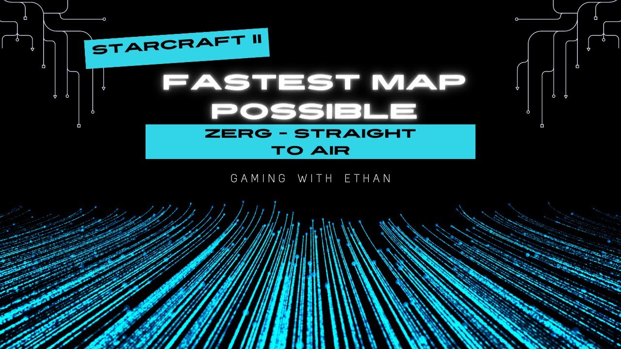 Starcraft II - Fastest Map Possible - Zerg - YouTube
