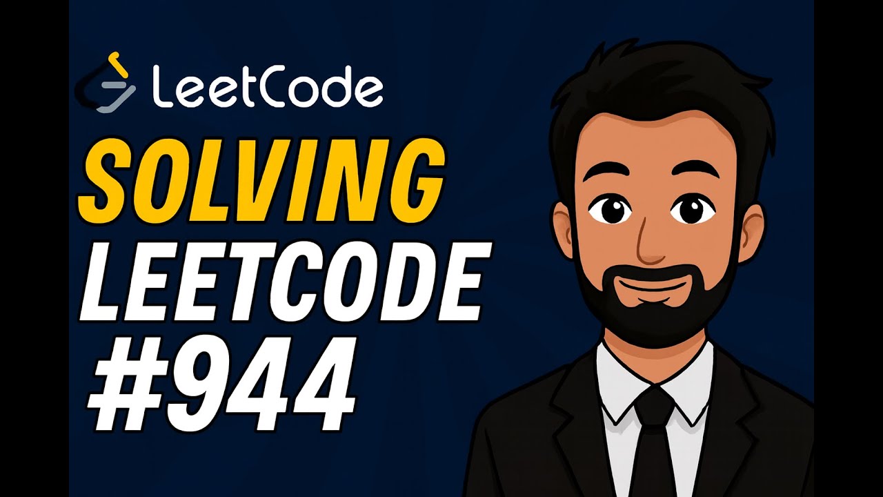 LeetCode 944 Solution in Java Delete Columns to Make Sorted Explained ...