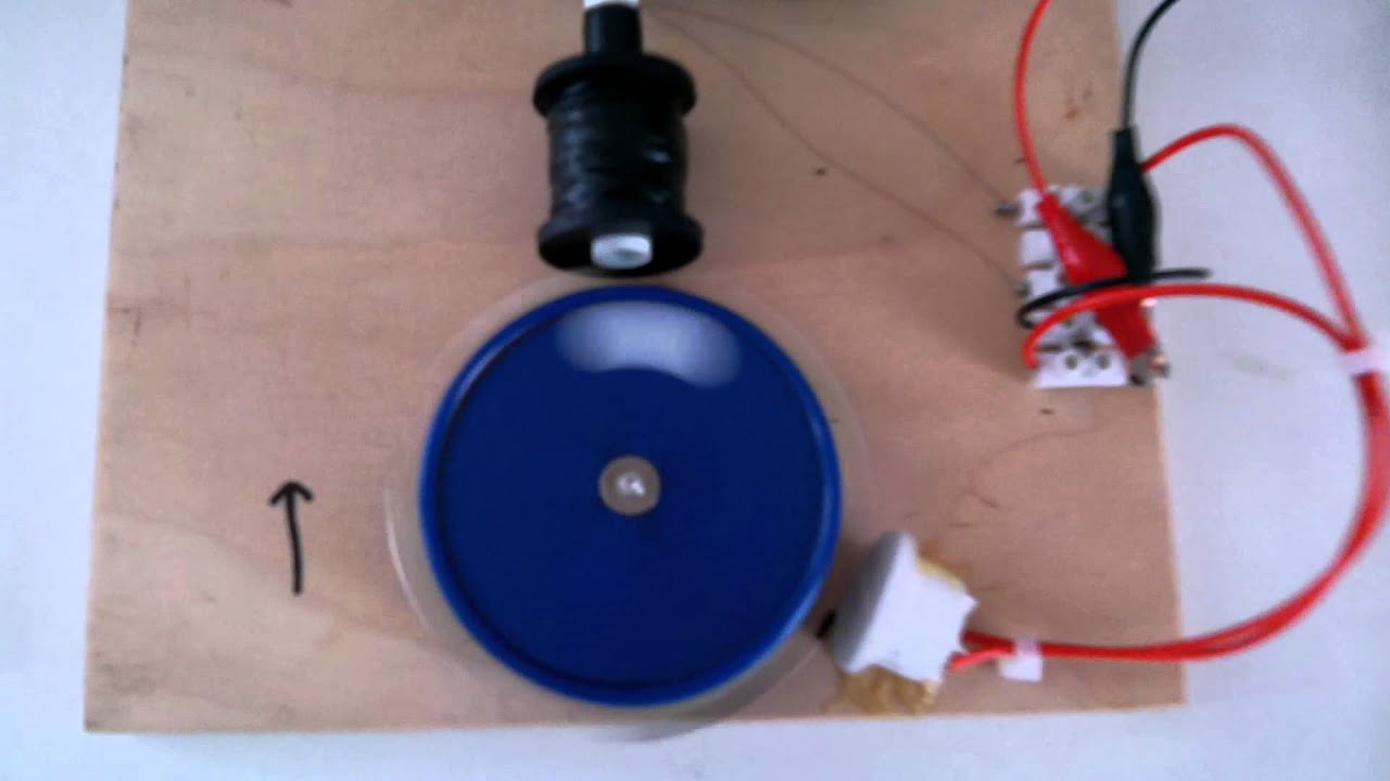 Simple reed swicth motor - YouTube