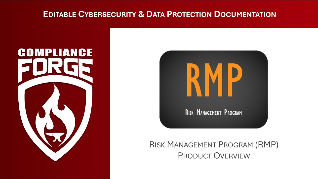 Editable Risk Management Program (RMP) Template - YouTube