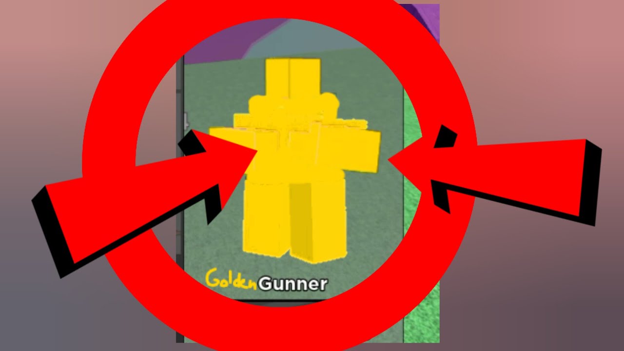 HOW TO GET GOLDEN GUNNER IN MTD - YouTube