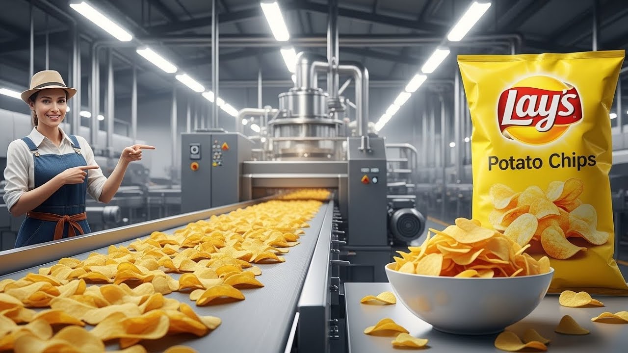 Inside the Lay's Factory: From Raw Potatoes to Perfect Chips (Full ...