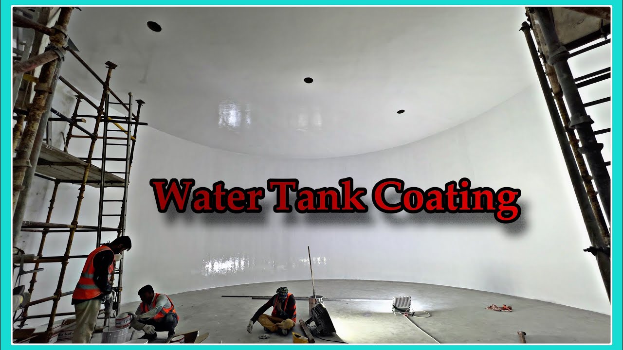 Water Tank Epoxy Waterproofing Coating - YouTube
