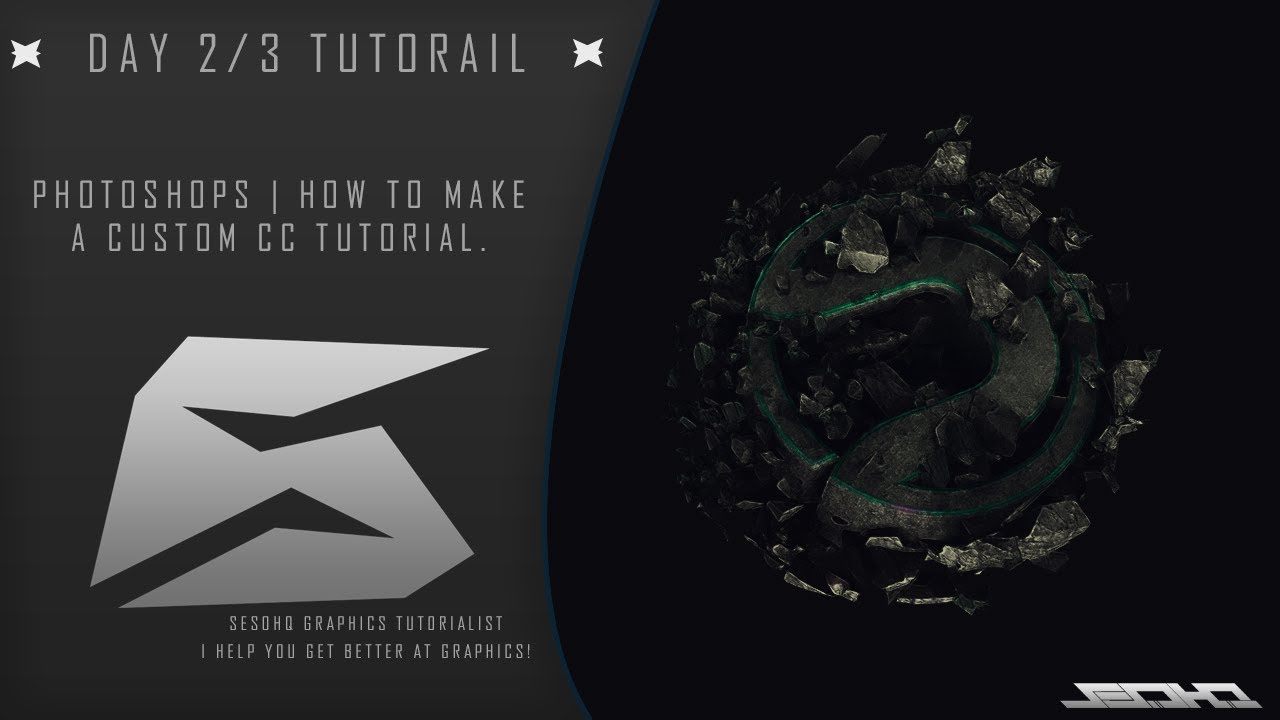 Day 2/3 Tutorial | Photoshop | How To Make A Custom CC/Render Set-up ...
