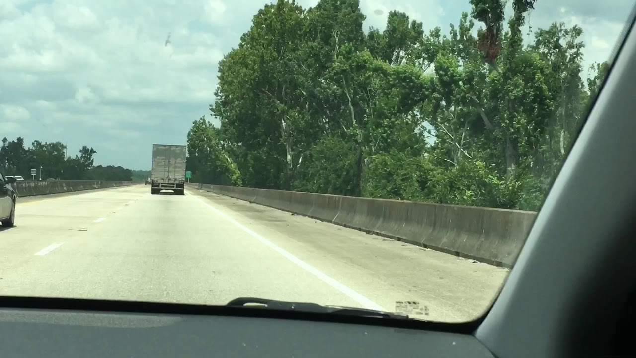 Entering Central Time Zone in Florida - YouTube