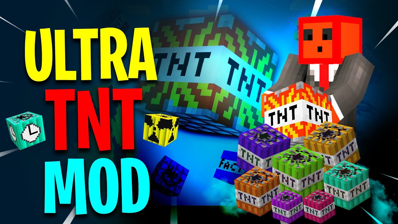 Minecraft : Testing ATOMIC BLACKHOLE TNT | Super TNT Mod | Part 2 | TNT ...