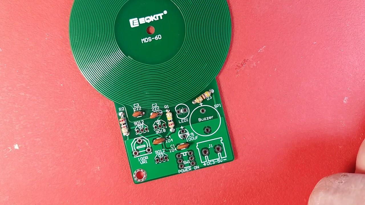DIY КАРМАННЫЙ МЕТАЛО ДЕТЕКТОР / POCKET METAL DETECTOR - YouTube