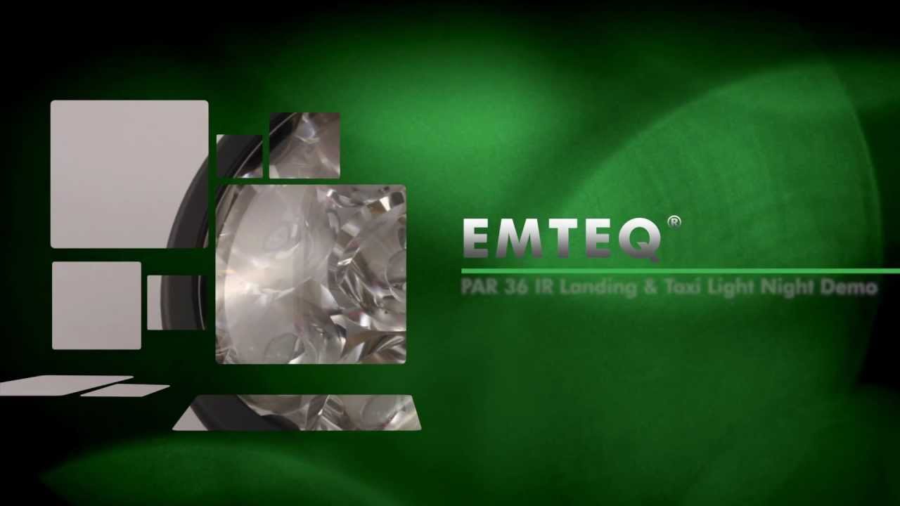 EMTEQ IR PAR 36 Night Demonstration - YouTube