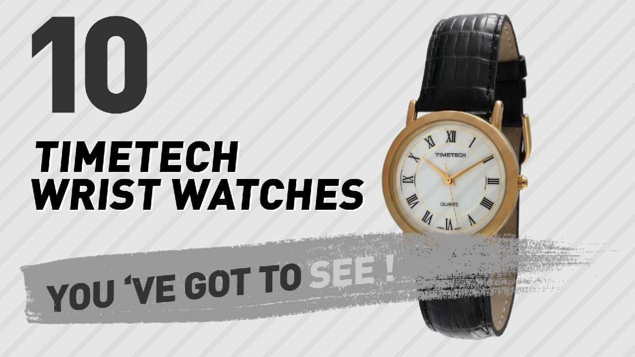 Timetech Wrist Watches For Men // New & Popular 2017 - YouTube