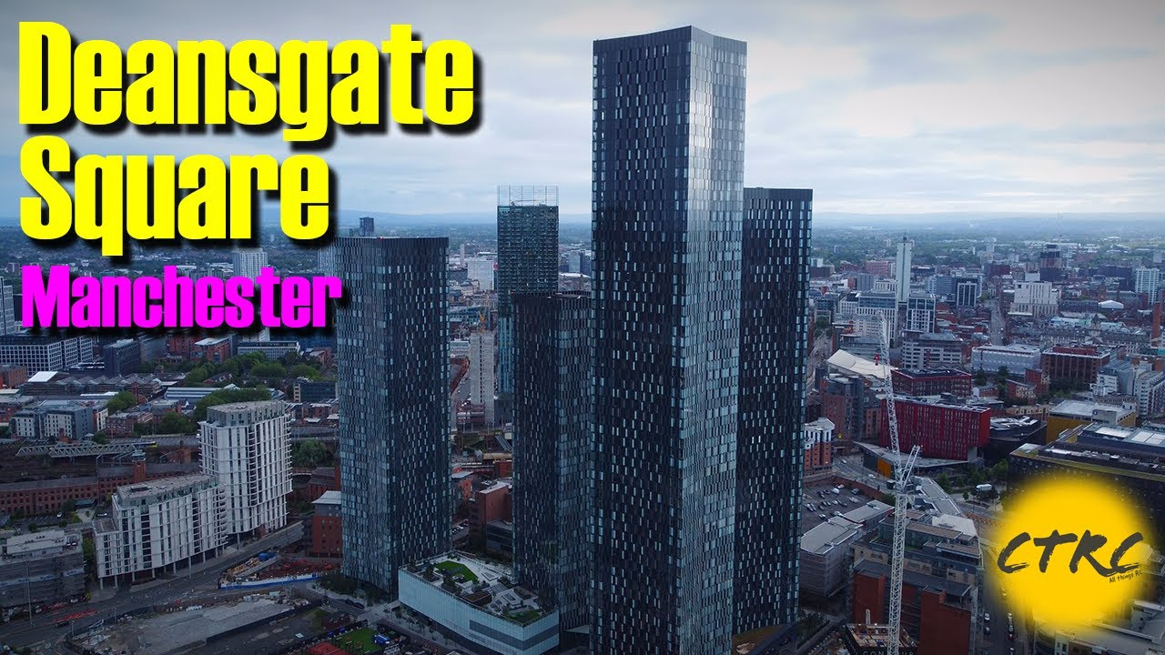 Deansgate Square, Manchester #deansgate #manchester #construction - YouTube