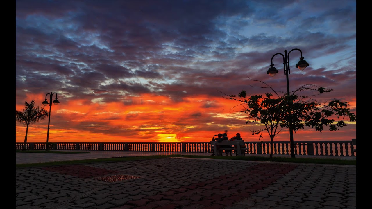 Time Laps shooting @ Paseo marítimo de Bata Guinea Ecuatorial - YouTube