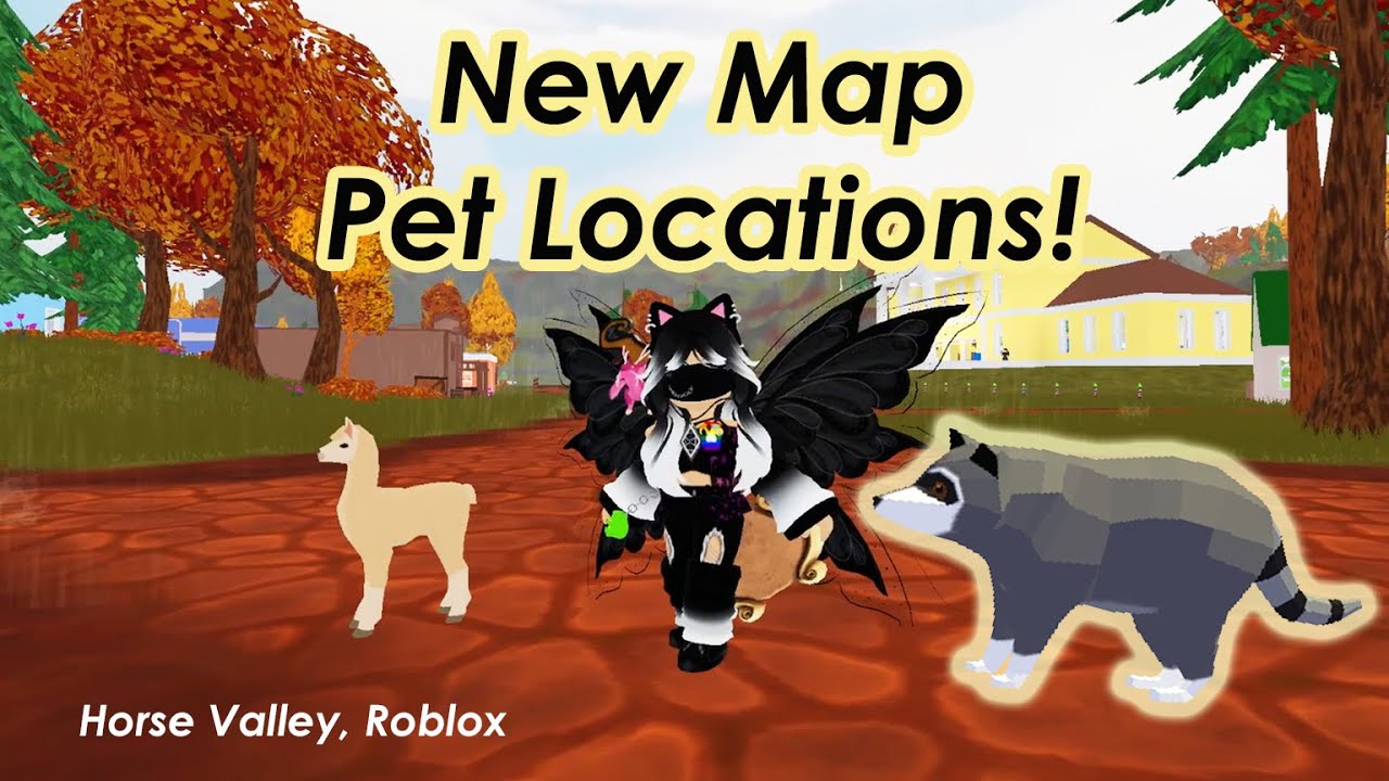 All Pet Locations on the New Map! (Horse Valley, Roblox) - YouTube
