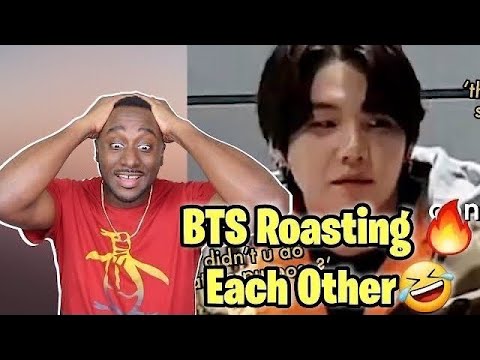 Mostly BTS ROASTING each other | BTS Reaction - YouTube