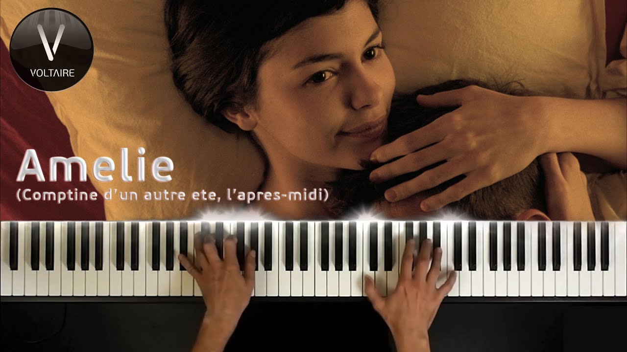Amélie, piano (Comptine d’un autre été, l’après-midi, music by Yann ...