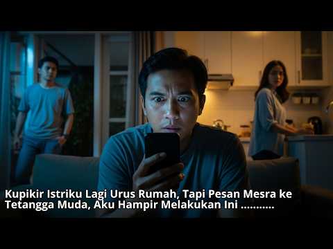 Kupikir Istriku Lagi Urus Rumah, Tapi Pesan Mesra ke Tetangga Muda, Aku Hampir Melakukan Ini