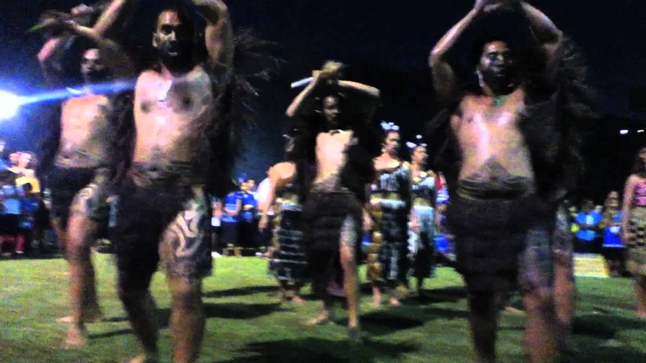 NZ Kapa Haka at the 11th Festival of Pacific Arts Opening Ceremony ...