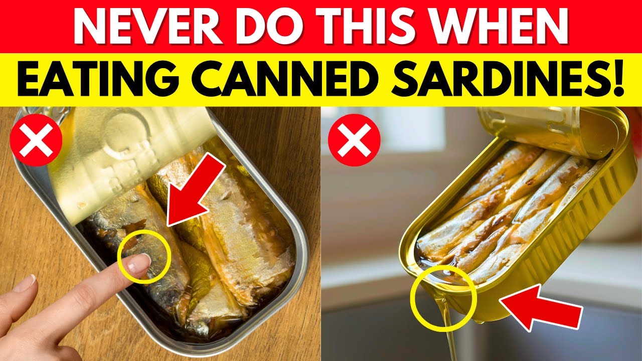 10 DANGEROUS Mistakes Seniors Make When Eating Sardines - YouTube