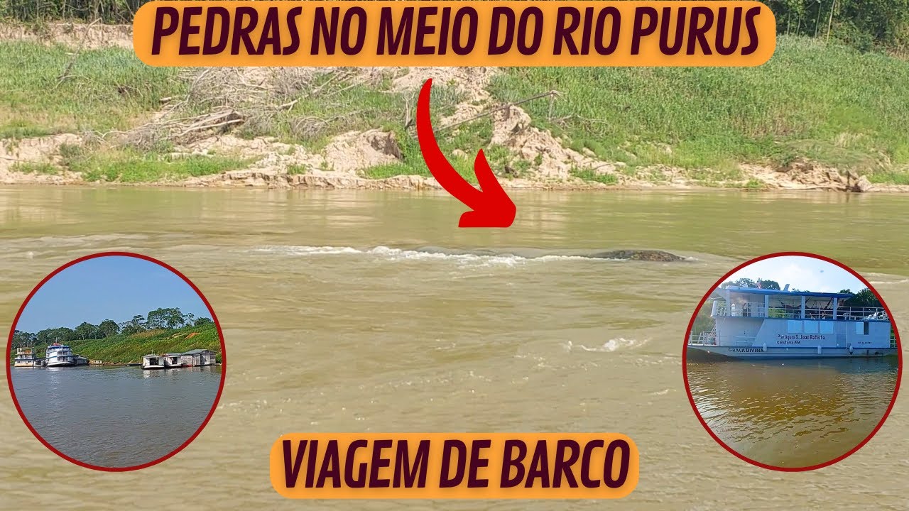 SUBINDO RIO PURUS DE BARCO - MOSTRANDO AS COMUNIDADES RIBEIRINHAS - YouTube