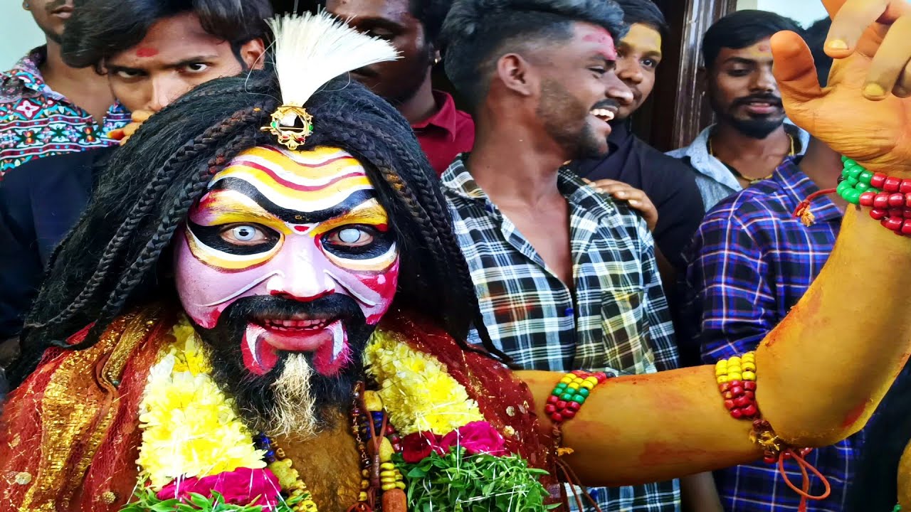 Potharaju Crazy dance 2023 | Pothuraju dance | Potraj dance at ...