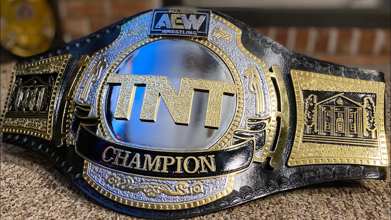 BLACK STRAP TNT CHAMPIONSHIP BELT REVIEW - YouTube