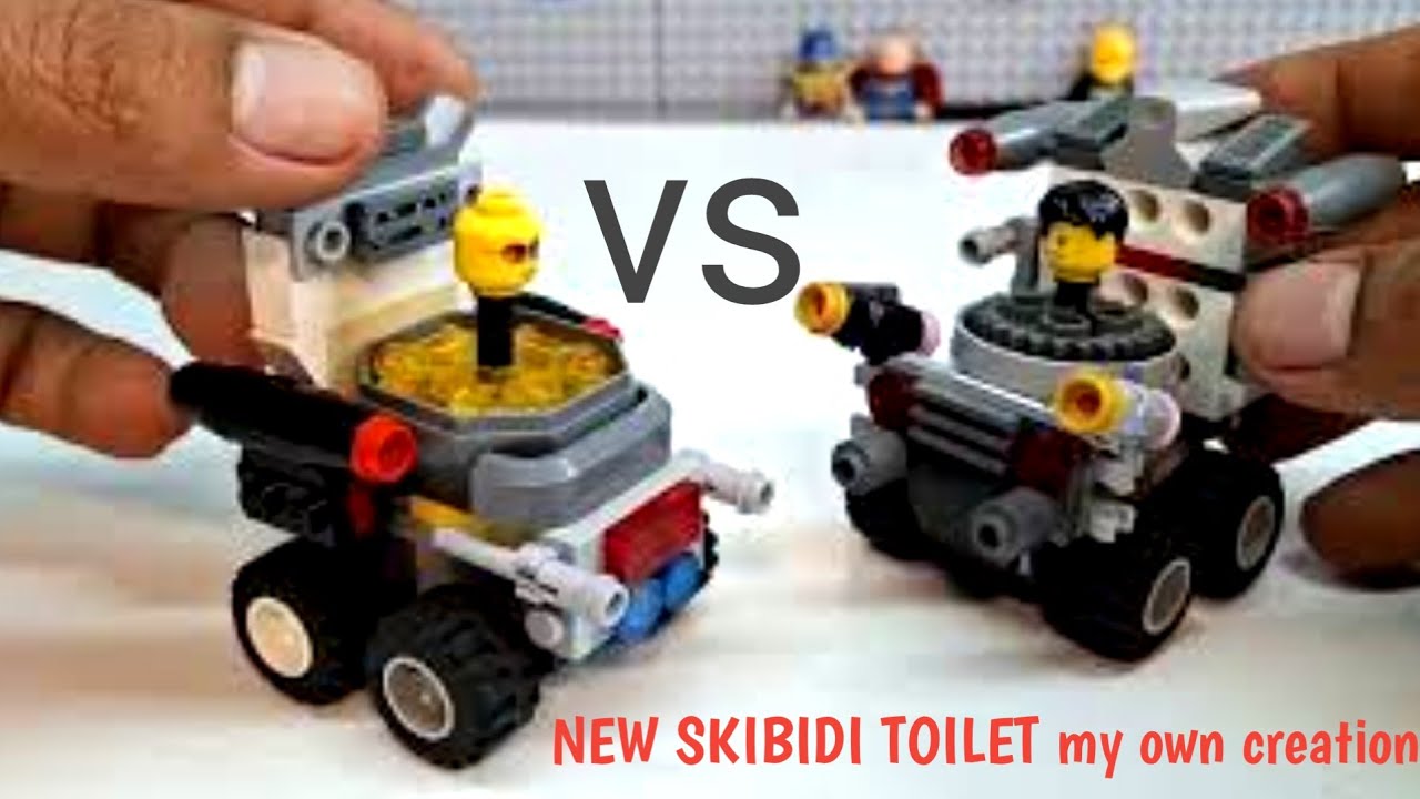 Lego Build skibidi toilet full armor My own creation (tutorial) - YouTube