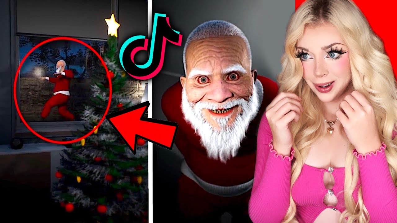 SCARIEST Christmas Tiktoks on the Internet... (*DO NOT WATCH AT NIGHT ...