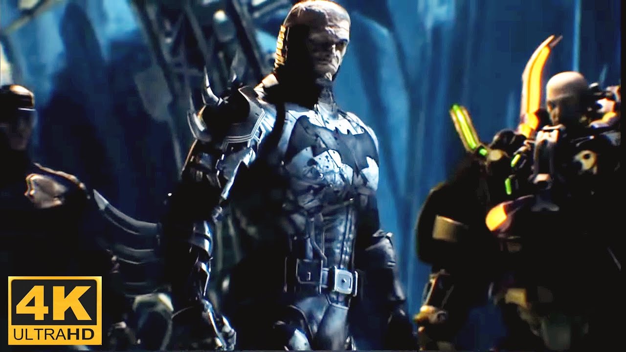 Future Batman vs Lex Luther - DC Cinematic Fight Scene (4K HDR ...