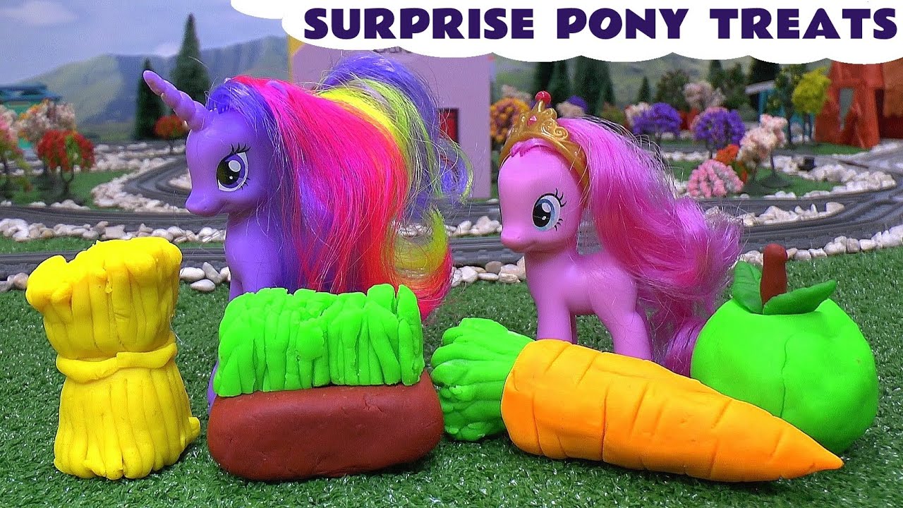 My Little Pony Stop Motion Pony Treats - YouTube